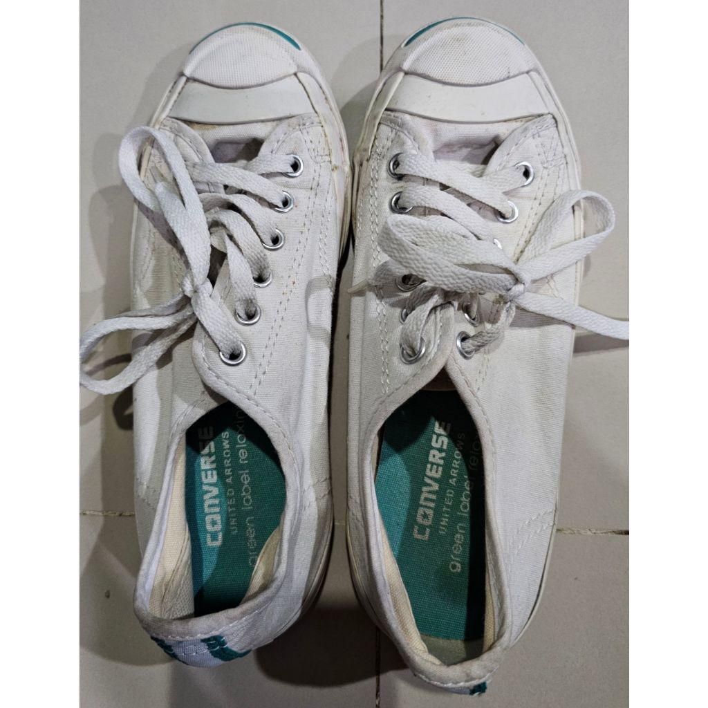 รองเท้าผ้าใบ Converse(คอนเวิร์ส) Jack purcell united arrows green label ...