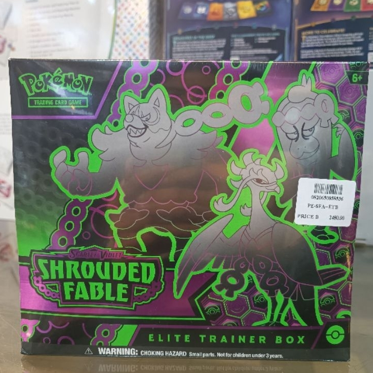 PE PE-SFA--ETB PE Scarlet & Violet Shrouded Fable Elite Trainer Box ...