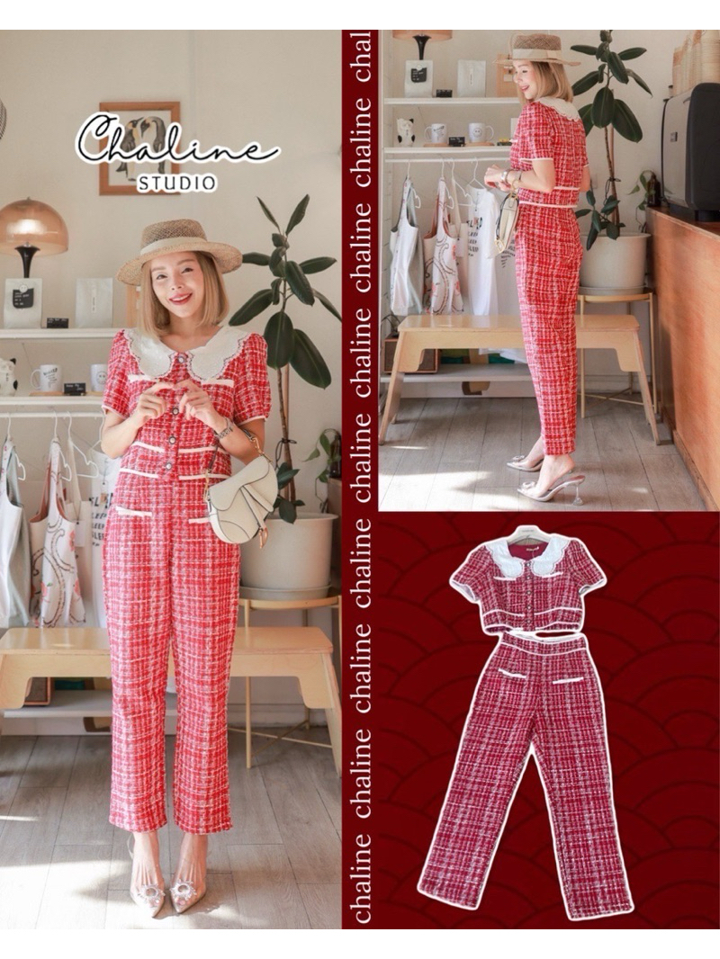 Chaline Studio set2pcs. งานเซทผ้าทวิตญี่ปุ่นสวยๆมาแล้วค่า รุ่นนี้ใช้ผ้า ...