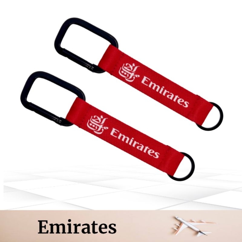 พวงกุญแจ Premium Emirates พวงกุญแจติดกระเป๋า ห้อยกุญแจรถ Aviation Lover ...