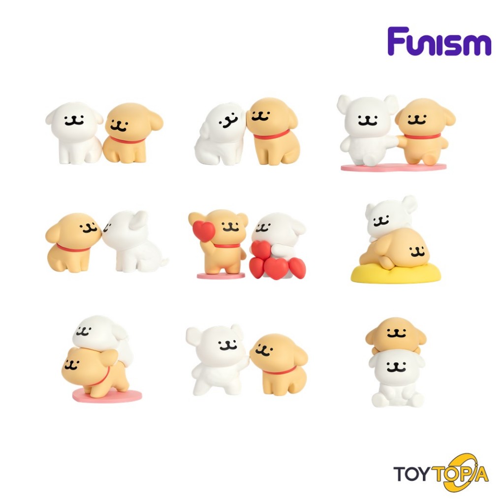 (MX2061) Maltese: Happy Snuggling Series Blind Box By Funism (1 จุ่ม ...