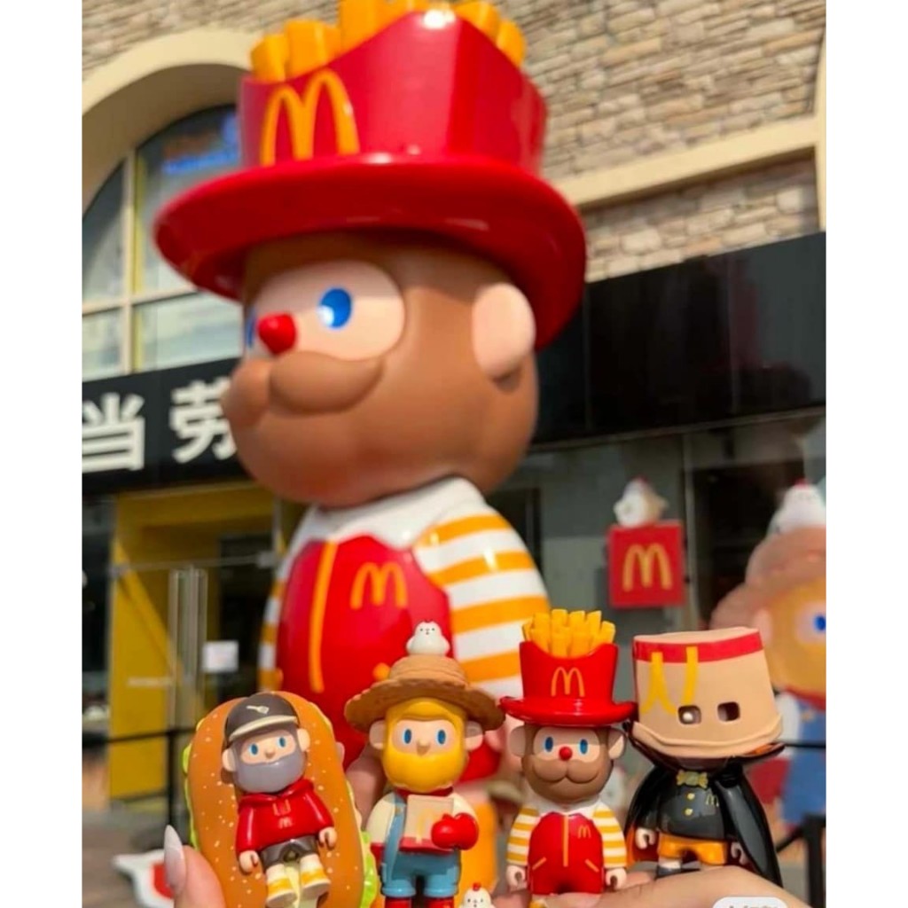 (Pre-Order) Uncle Bob x McDonald Limited Edition! 1 Set 4 ตัว จำนวน ...