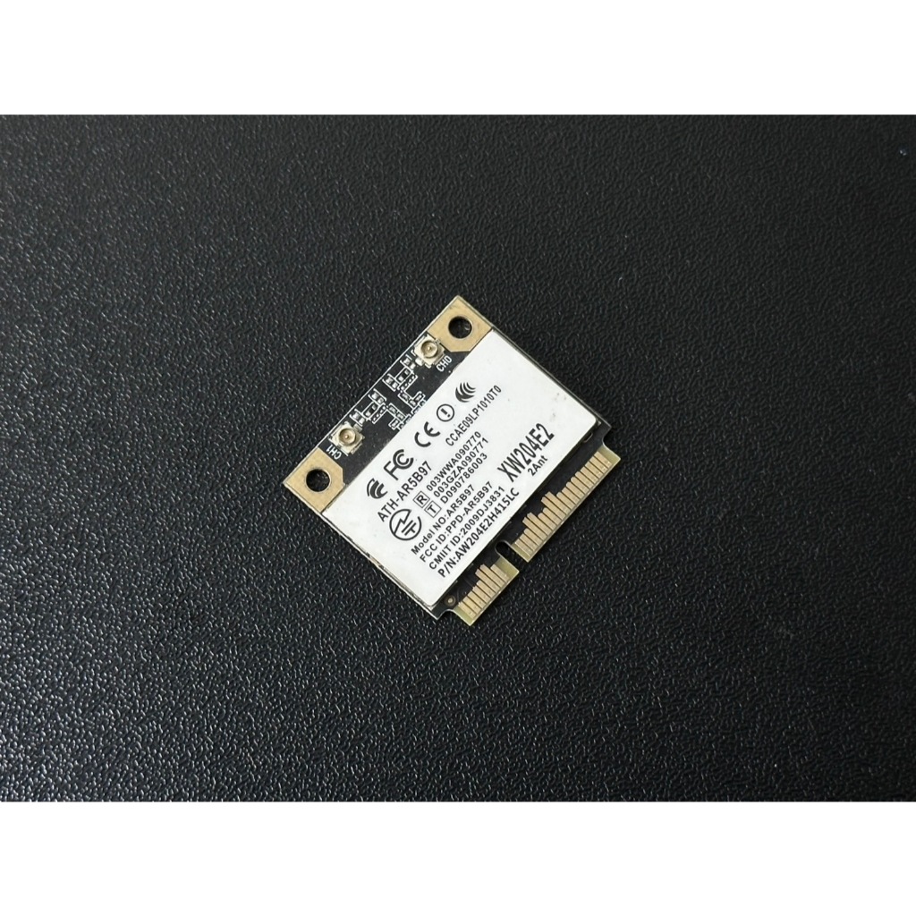 การ์ด WIFI สำหรับโน๊ตบุค (Wifi pci card) Qualcomm Atheros AR5B97 ...