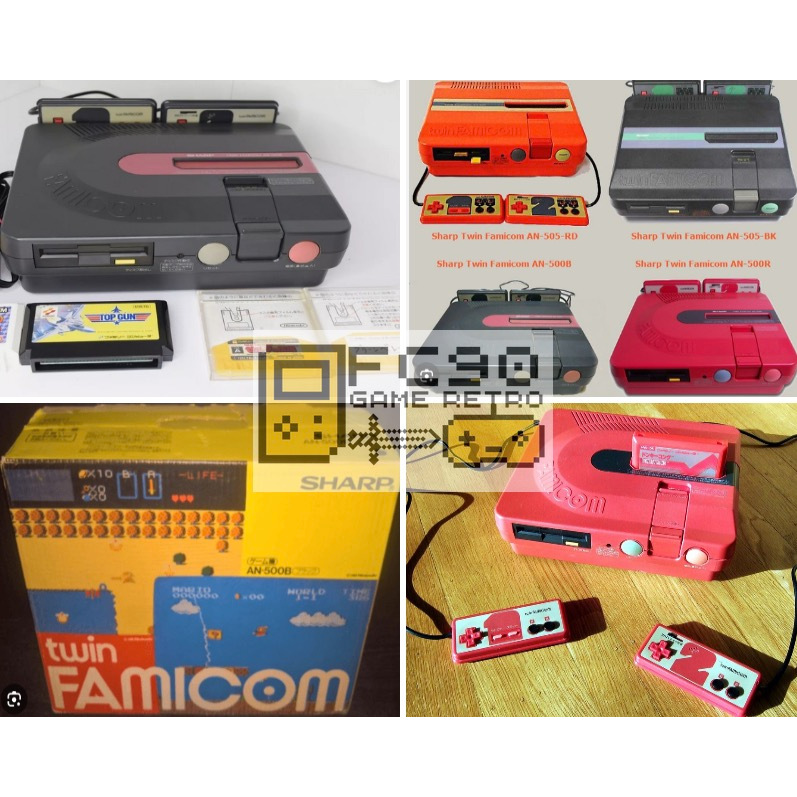 [ผ่อนได้] เครื่องทวินฟามิคอม TWIN FAMICOM DISK SYSTEM เล่นตลับ+แผ่น ...