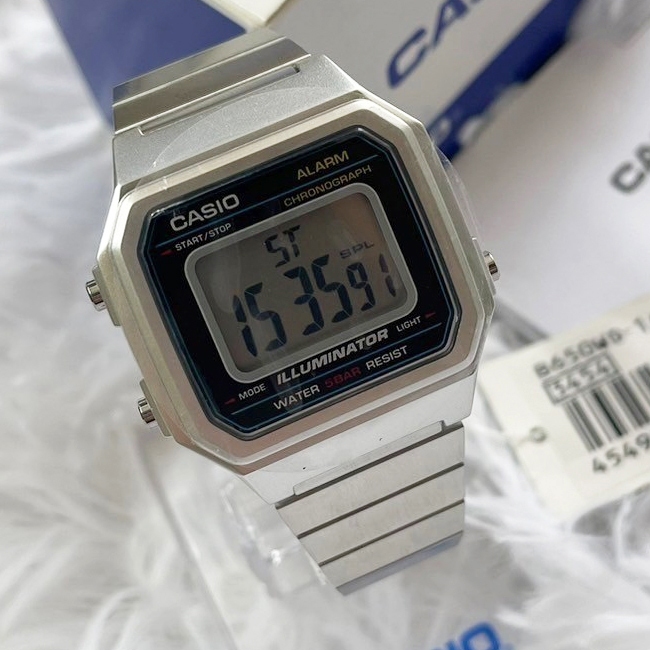 CASIO นาฬิกาข้อมือ รุ่น B650WD-1ADF 3454 ของแท้ มีใบรับคู่มือ กล่องครบ ...