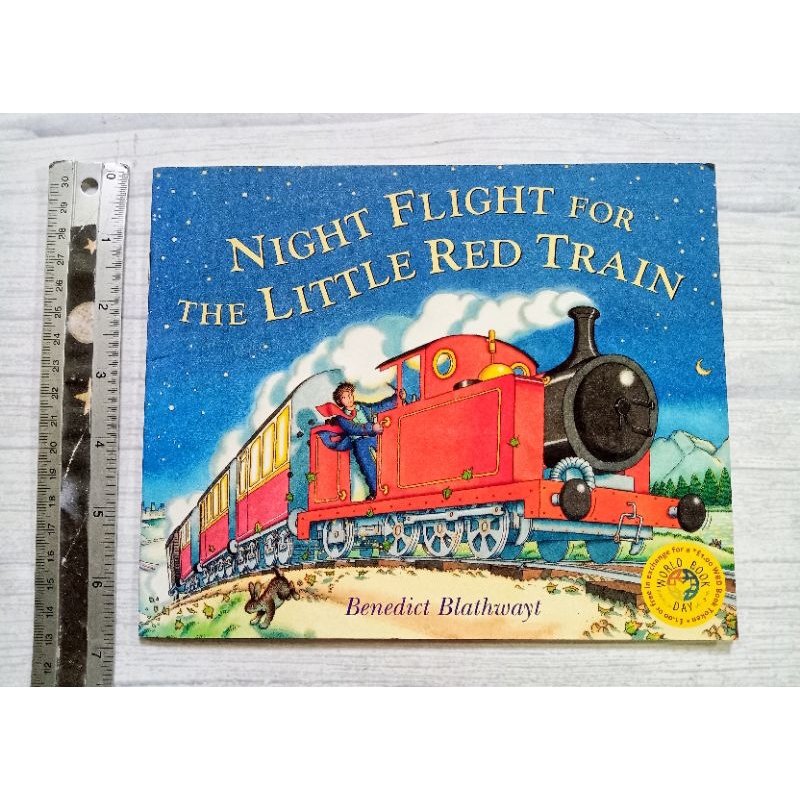 นิทานเด็ก Night Flight for the little Red Train นิทานภาพ นิทานภาษา ...