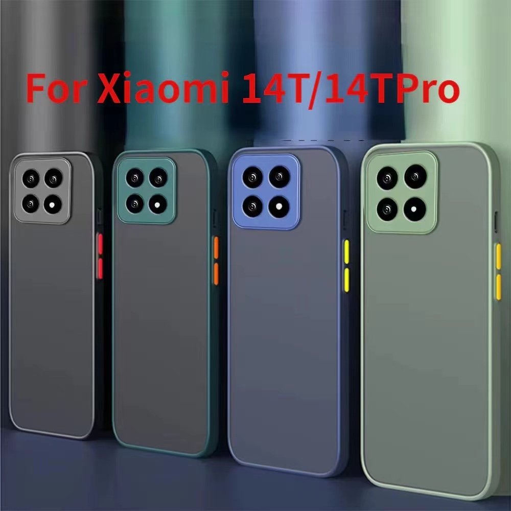 Mi 14T/Mi14T Proตรงรุ่น(พร้อมส่งในไทย)เคสขอบนิ่มหลังแข็งขุ่นแบบคลุม ...