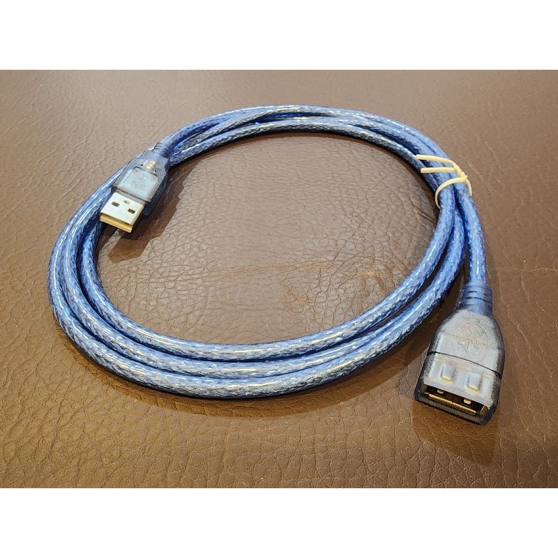 มือ2สายต่อยาวพอร์ต USB ผู้/เมีย ใช้ต่อความยาวสาย USB 1.8 เมตร(usb003 ...