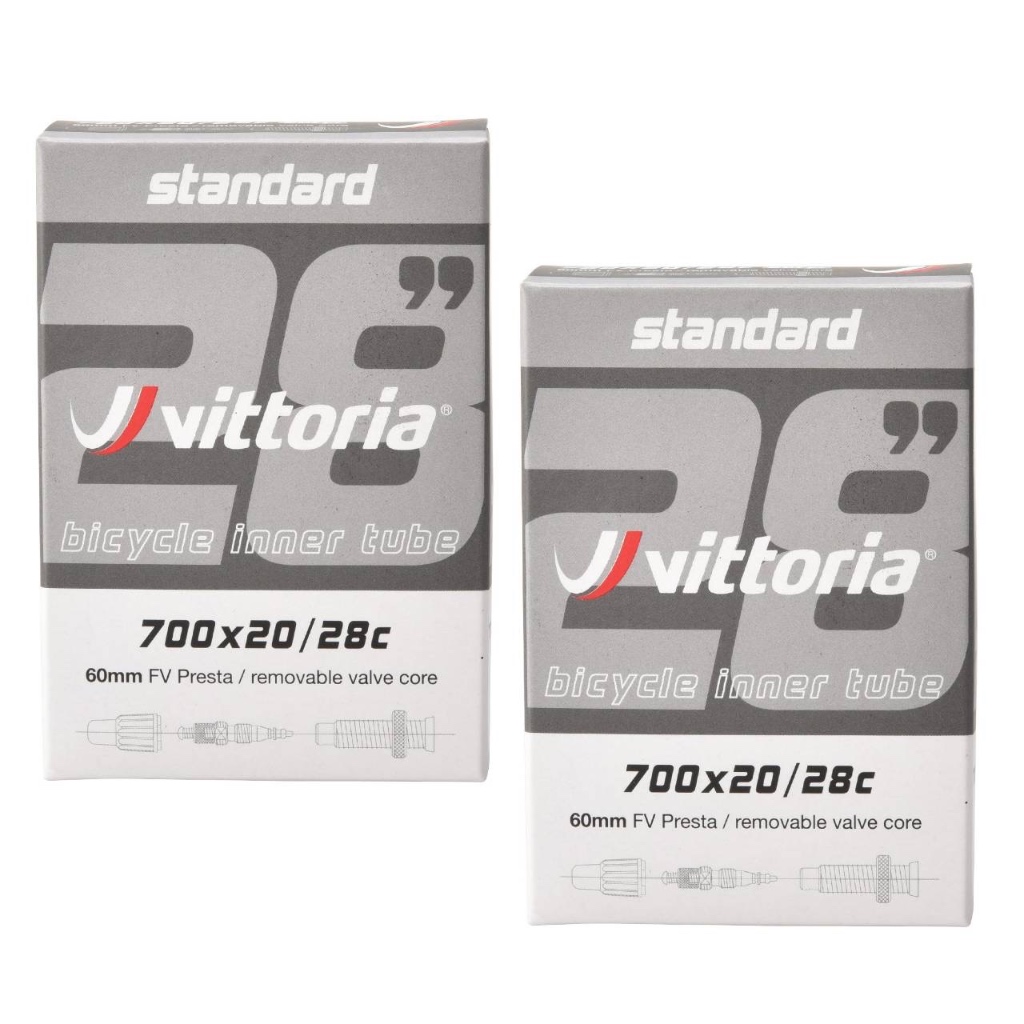 ยางในจักยานเสือหมอบ VITTORIA Standard Butyl 700x20/28C 48/60/80mmขนาด | Shopee Thailand