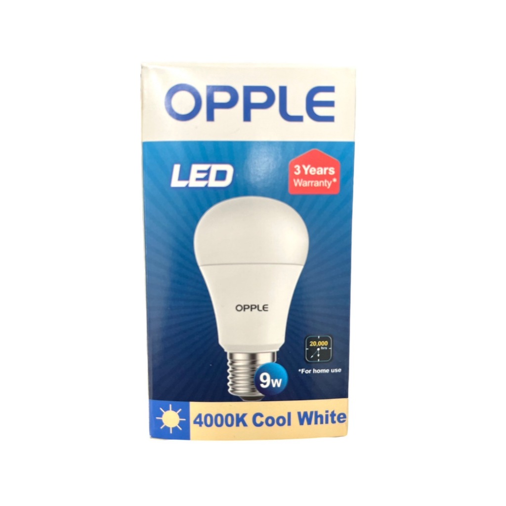 Opple หลอด LED Bulb Ecomax A60 9W 4000K | Shopee Thailand