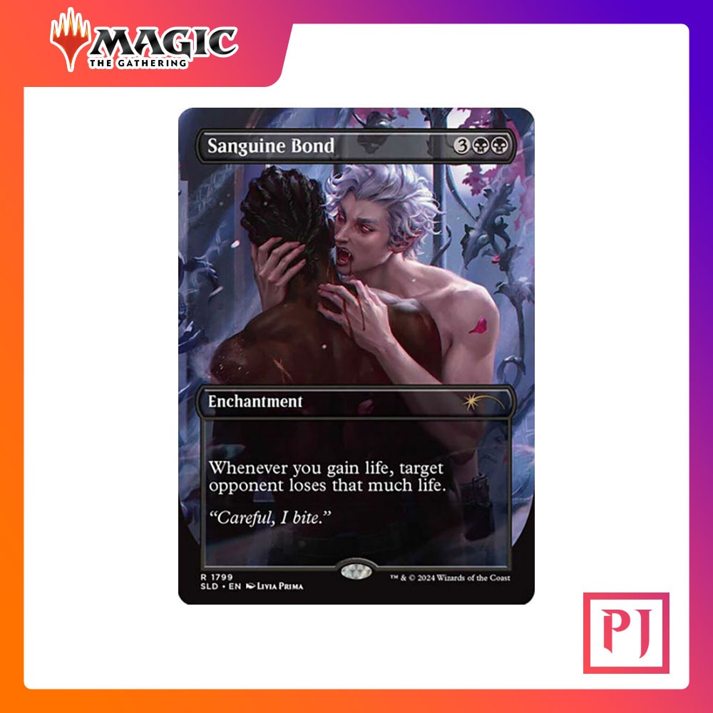 [MTG] Sanguine Bond (Dungeons & Dragons) (Secret Lair) (Borderless ...