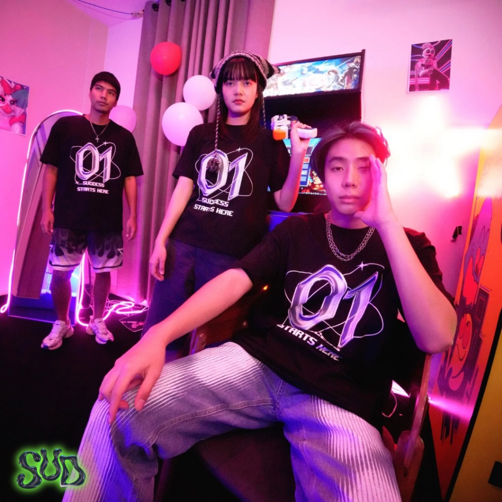 เสื้อยืด SUD BY SPD Coll. Universe No.1 | Shopee Thailand