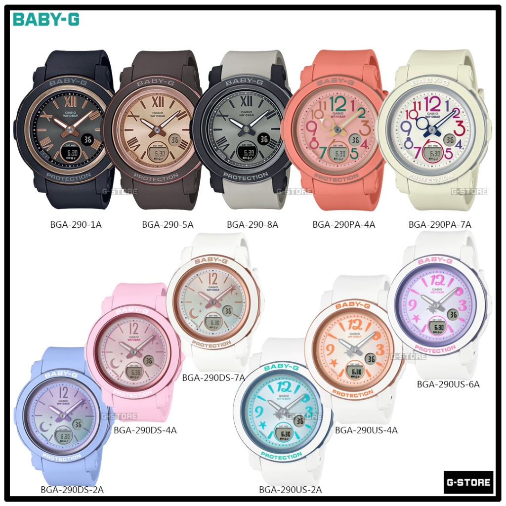 นาฬิกา BABY-G รุ่น BGA-290 / BGA-290US / BGA-290PA / BGA-290DS ของแท้ ...