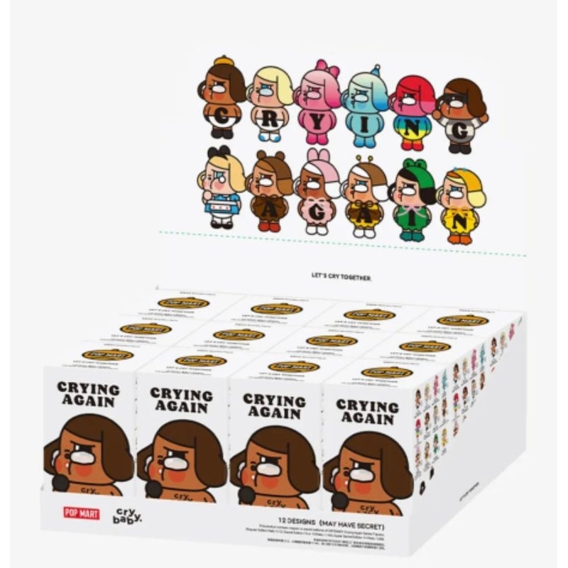 ยกbox CRYBABY Crying Again Figures | Shopee Thailand