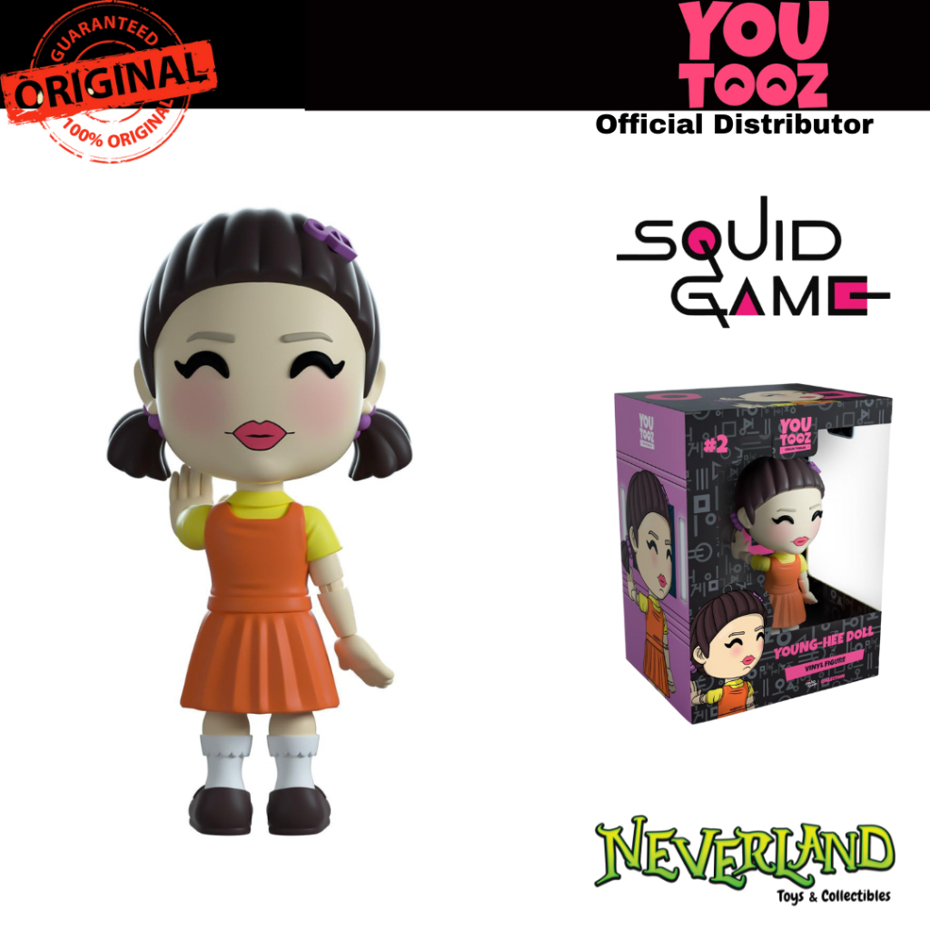 Youtooz Squid Game: Young-Hee Doll Vinyl Art Figure | Shopee Thailand