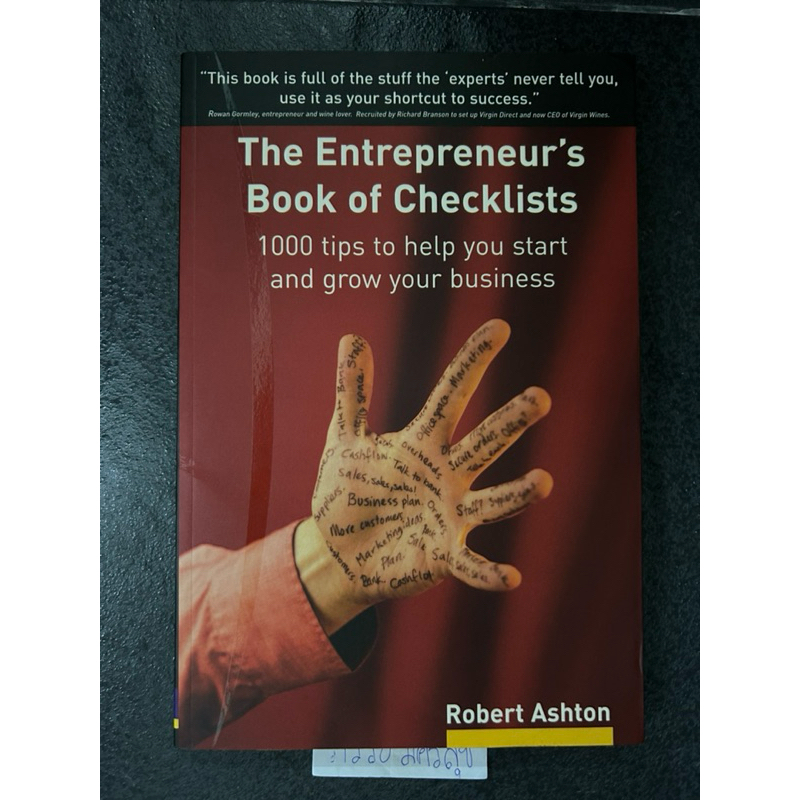 The Entrepreneur's Book of Checklists 1000 tips to help you start and ...