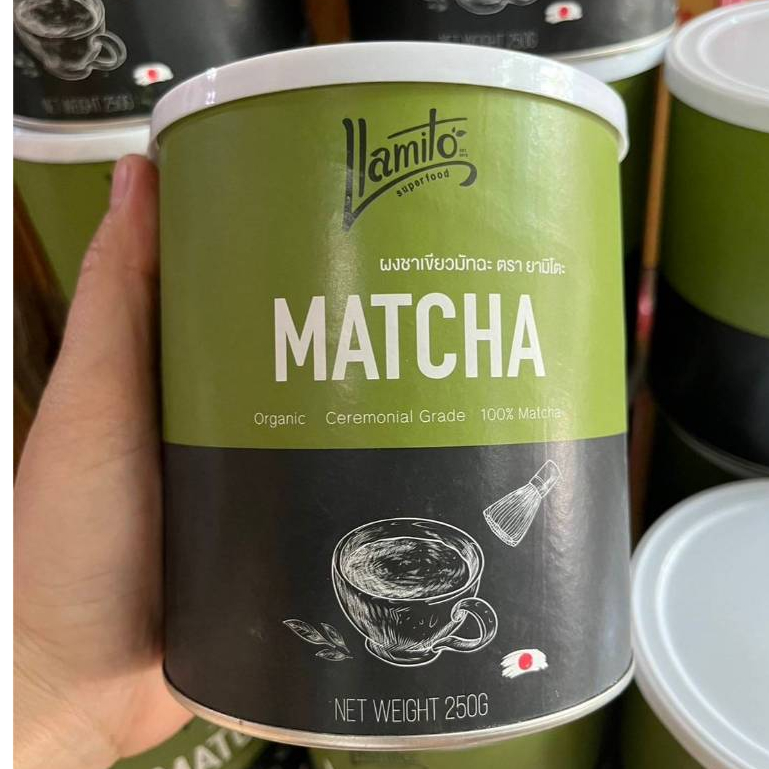 Llamito ผงมัทฉะ ออร์แกนิค ตรา ยามิโตะOrganic Matcha Powder | Shopee ...