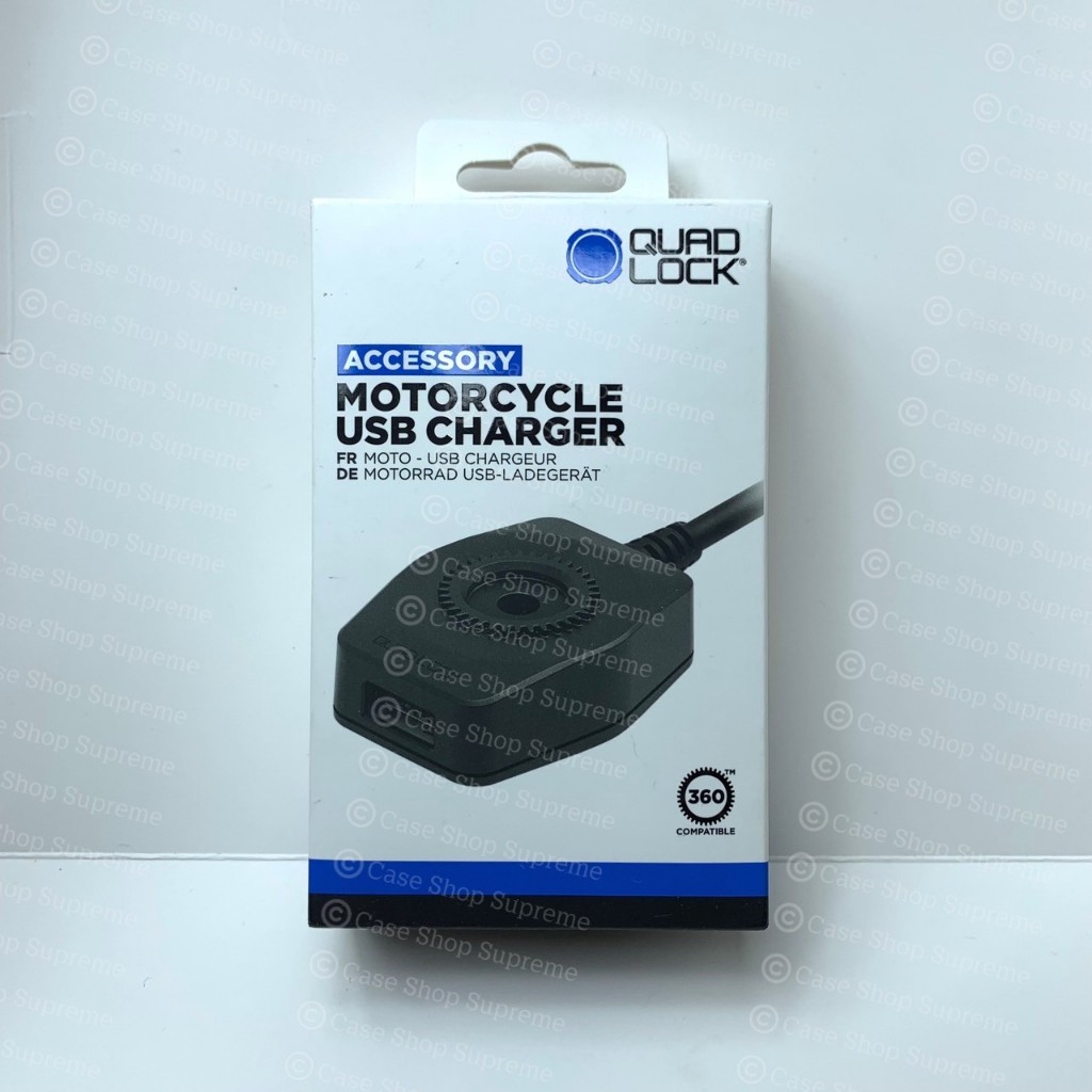 ที่ชาร์จ USB กันน้ำ Quad Lock USB Charger - Motorcycle | Case Lock ...