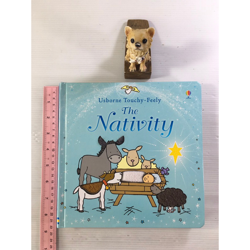 Usborne Touchy - Feely The Nativity หนังสือภาษาอังกฤษ (มือสอง ...