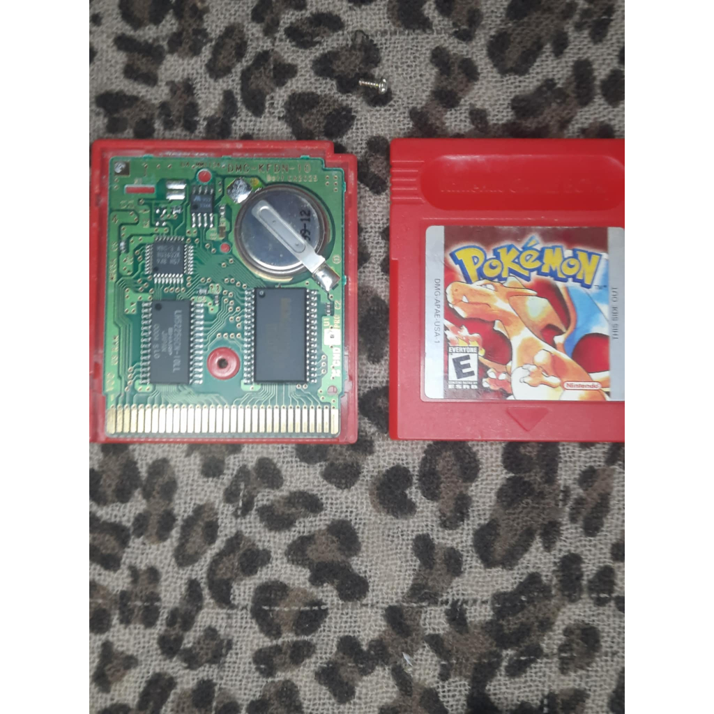เกมส์แท้ Gameboy Color Pokemon Red Version USA game | Shopee Thailand