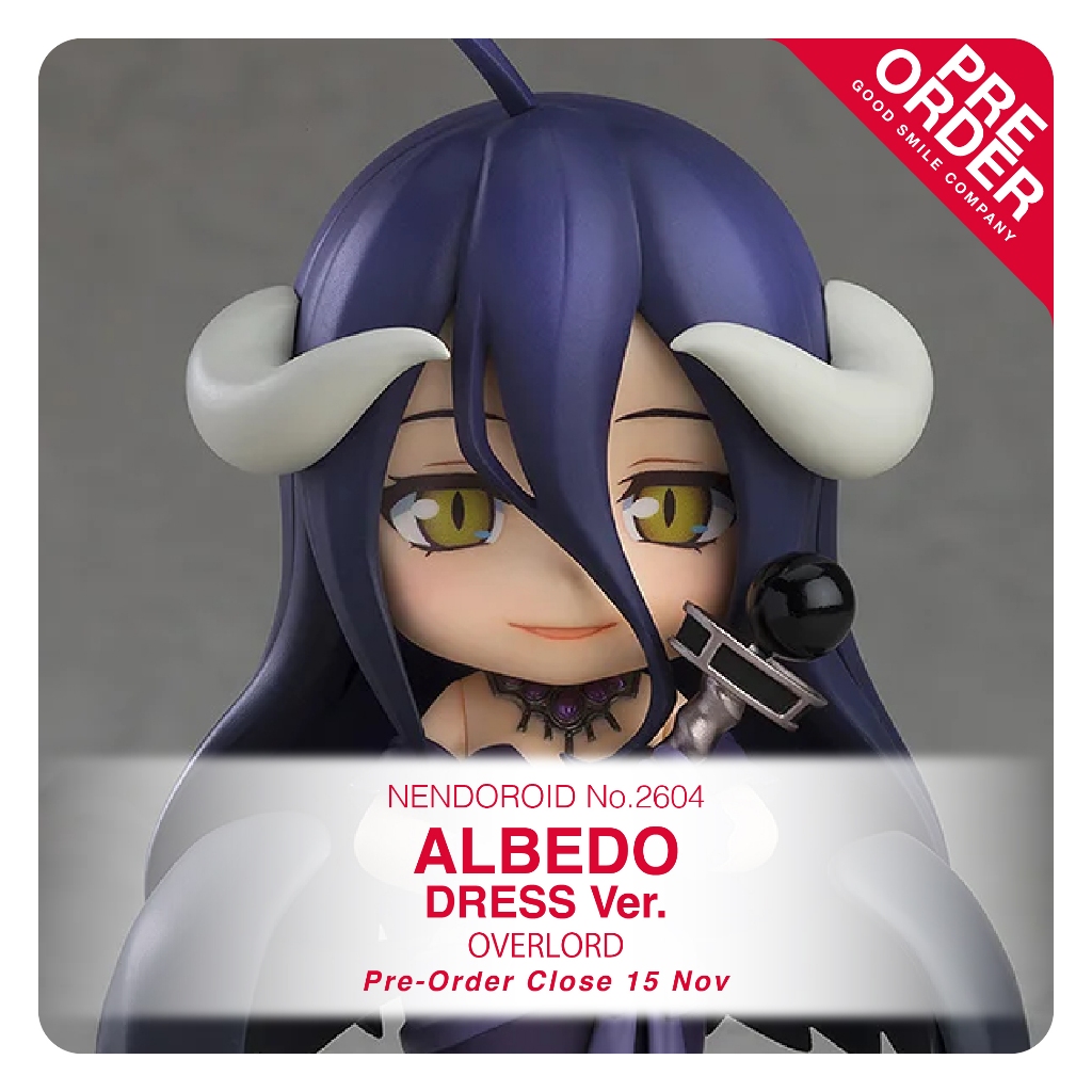 [PreOrder] No.2604 Nendoroid - OVERLORD_Albedo: Dress Ver. | Shopee ...