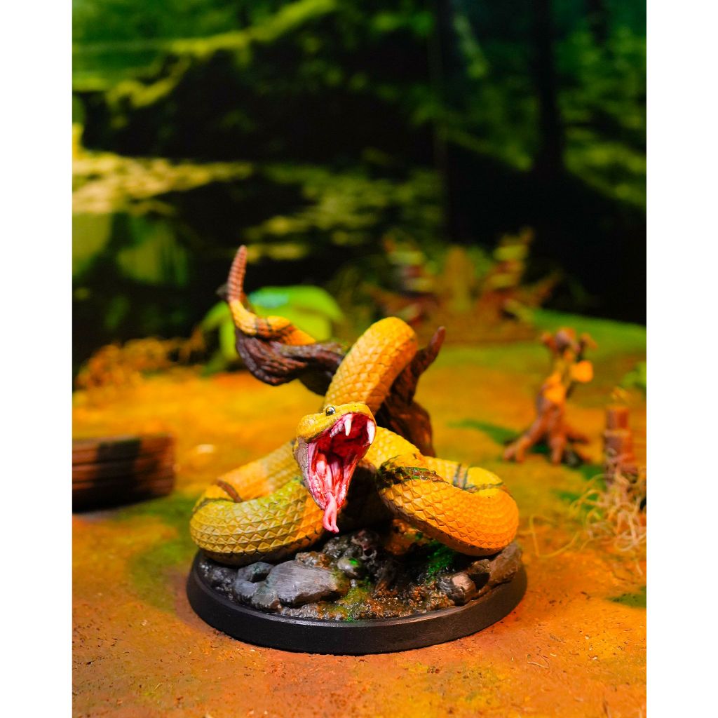 [พร้อมส่ง] Giant Snake - Enemy (งานเรซิ่นยังไม่ลงสี) สูง 3.2 Cm | Shopee Thailand