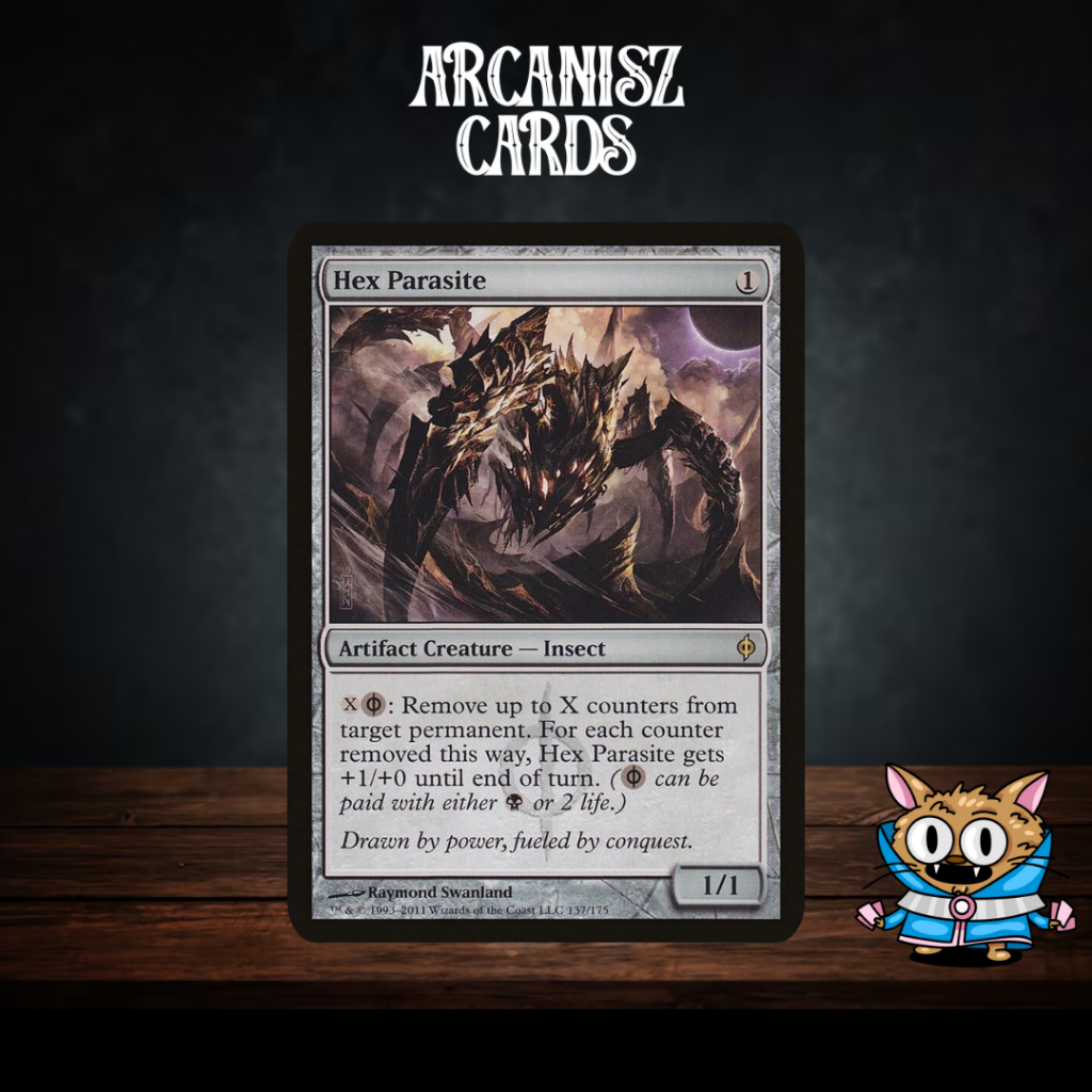 Hex Parasite การ์ด Magic The Gathering New Phyrexia | Shopee Thailand