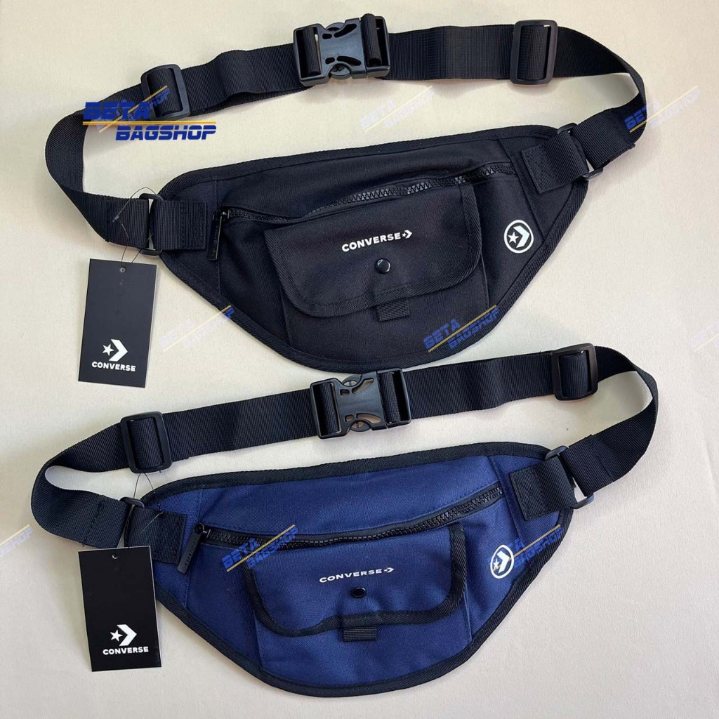 Converse แท้ ++ กระเป๋าคาดอก/คาดเอว Converse แท้ รุ่น 1261831 | Shopee ...