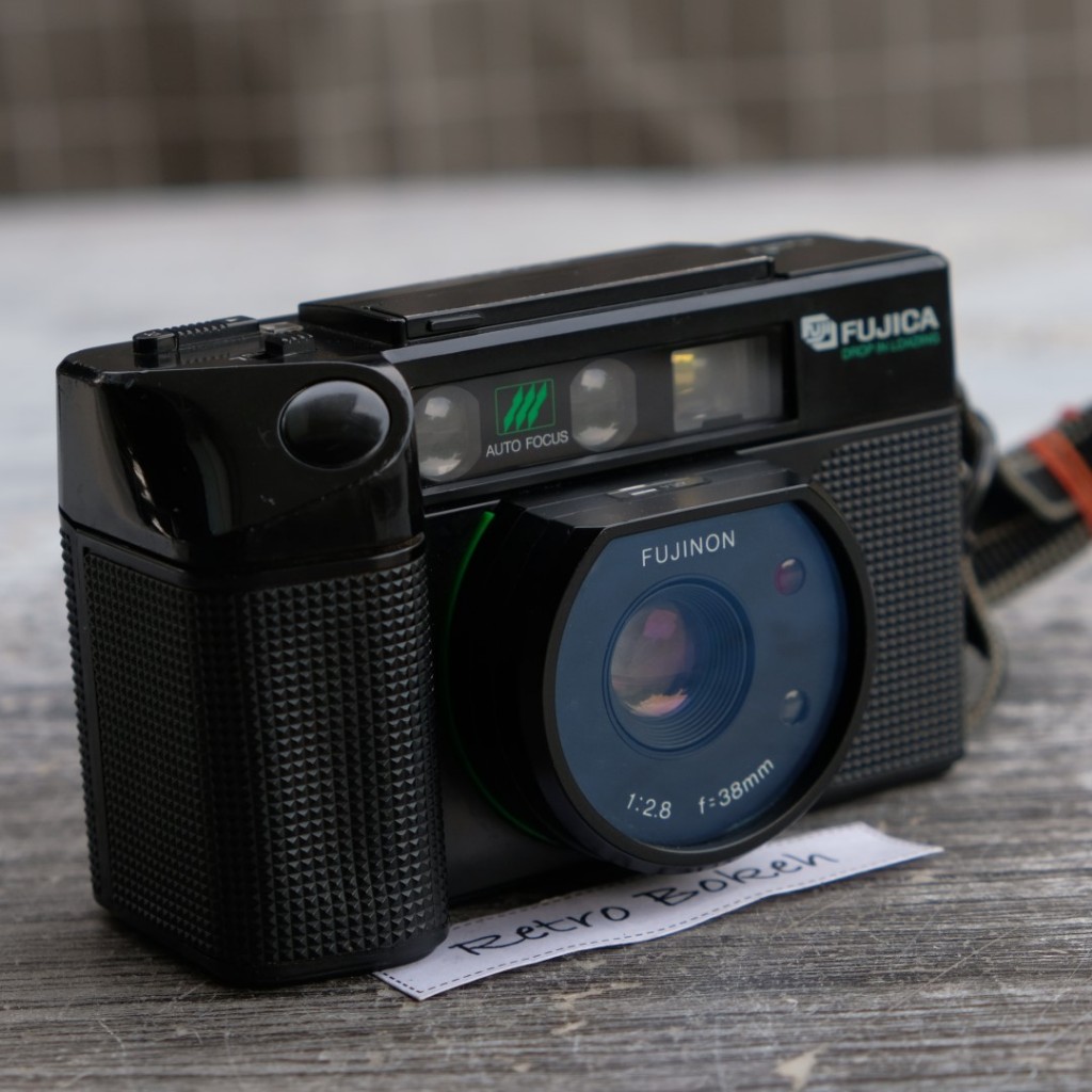 กล้องฟิล์ม FUJICA DL-100 Date เลนส์คม ๆ 38MM F2.8 สภาพดี ถ่ายละลายหลัง,บันทึกวันที่ได้ ได้ครบชุด ...