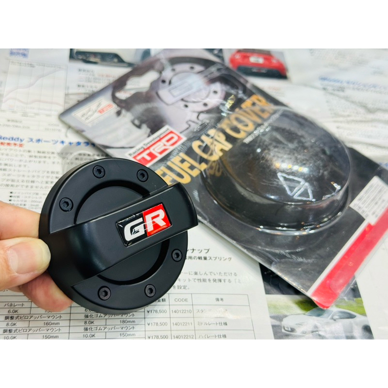 ครอบฝาถังน้ำมันเชื้อเพลิง toyota gr trd fuel cap cover ครอบฝาเติมถัง ...
