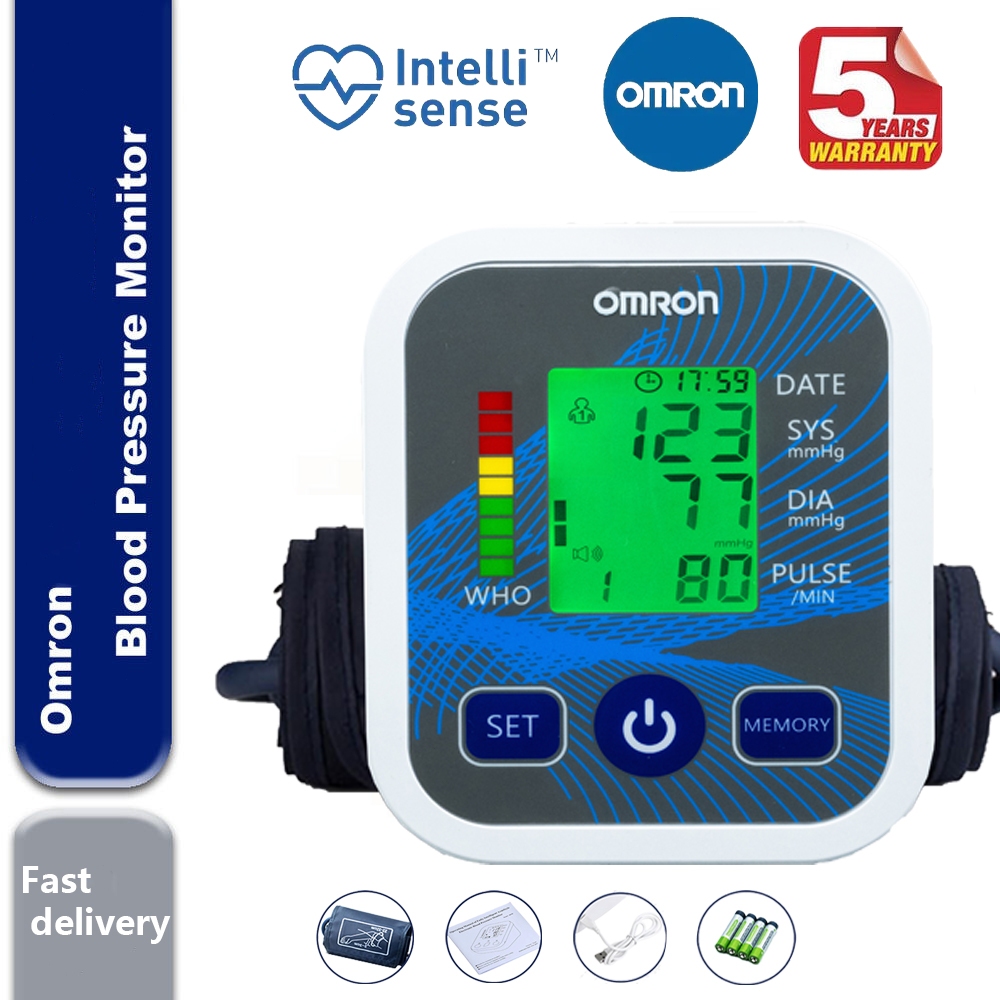 OMRON เครื่องวัดความดันโลหิตอัตโนมัติ Blood Pressure Monitor[เป็นทางการ ...