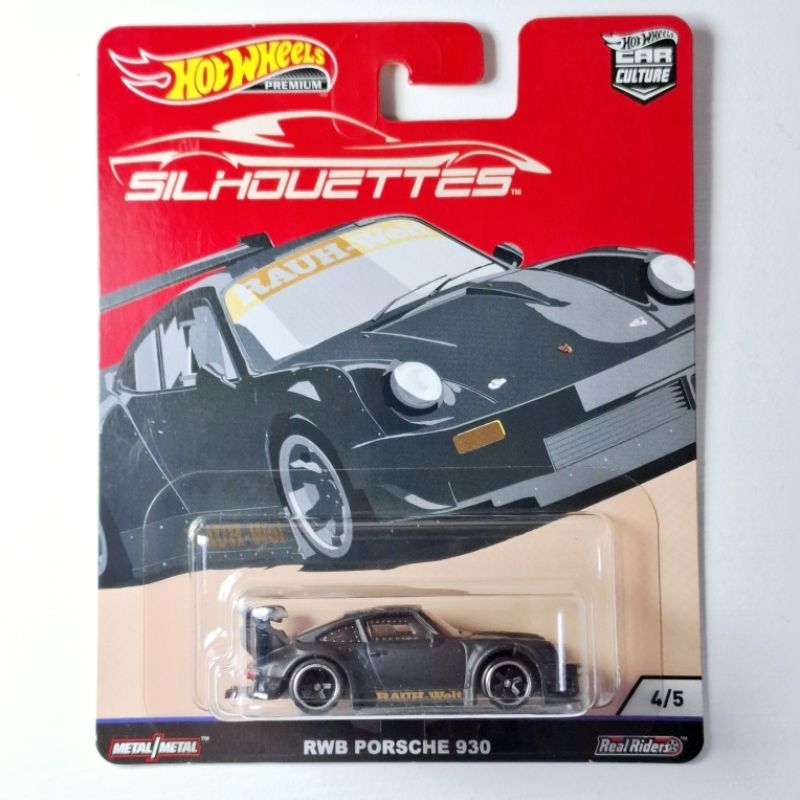 Hot wheels premium Silhouettes รุ่น RWB Porsche 930 (ล้อยาง) แพ็คสวย ...