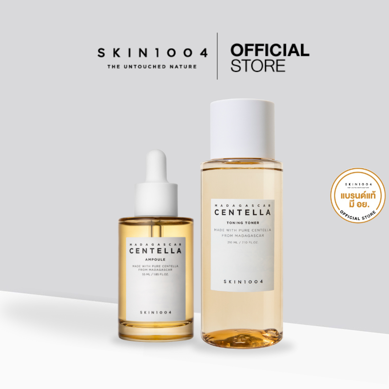 [ Set คู่] คละสูตร CentellaToning Toner 210 ml.+ Centella Ampoule 55 ml ...