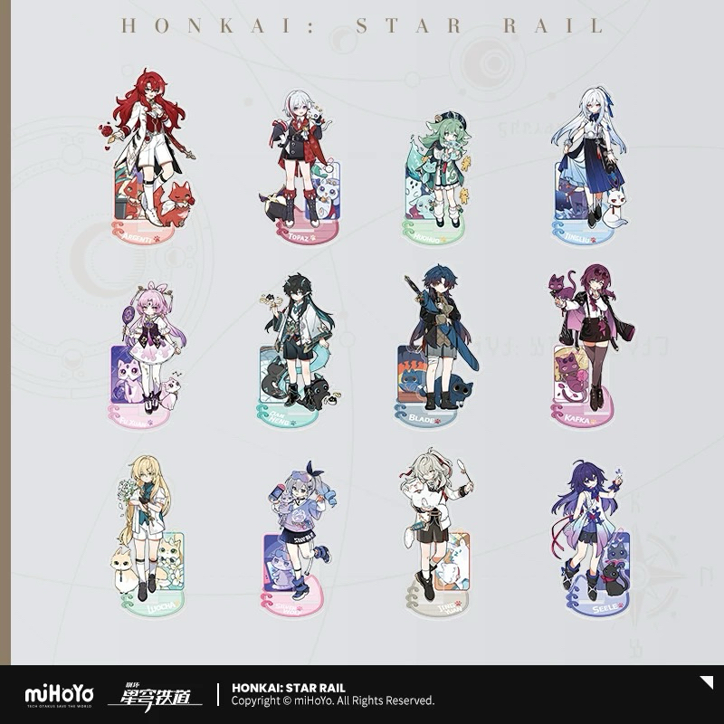 [Pre/อ่านรายละเอียดก่อนซื้อ][Honkai Star Rail] standy standee Cat Ver ...