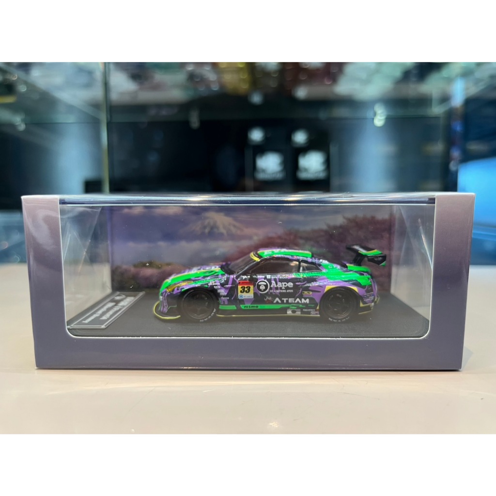 FUJI 1/64 Pandem GT-R R35 EVA Purple | Shopee Thailand