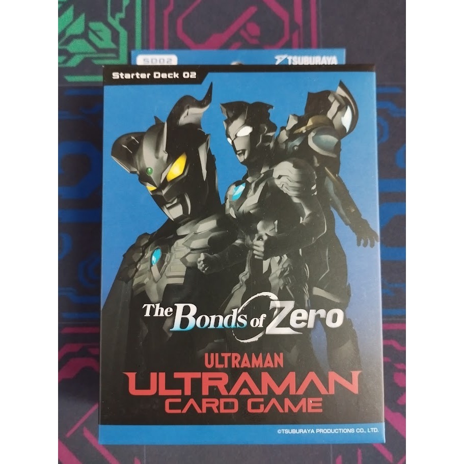 การ์ดอุลตร้าแมนพร้อมเล่น Starter Deck 02 Zero no Kizuna SD02 ซื้อกล่องเดียวเล่นได้เลย | Shopee ...