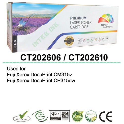 หมึกพิมพ์ Fuji Xerox CT202610 / CT202606 (สีดำ) Color Box | Shopee Thailand