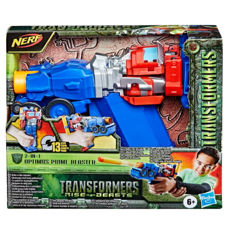 Transformers 2-in-1 Optimus Prime Blaster for the Movie Rise of the ...
