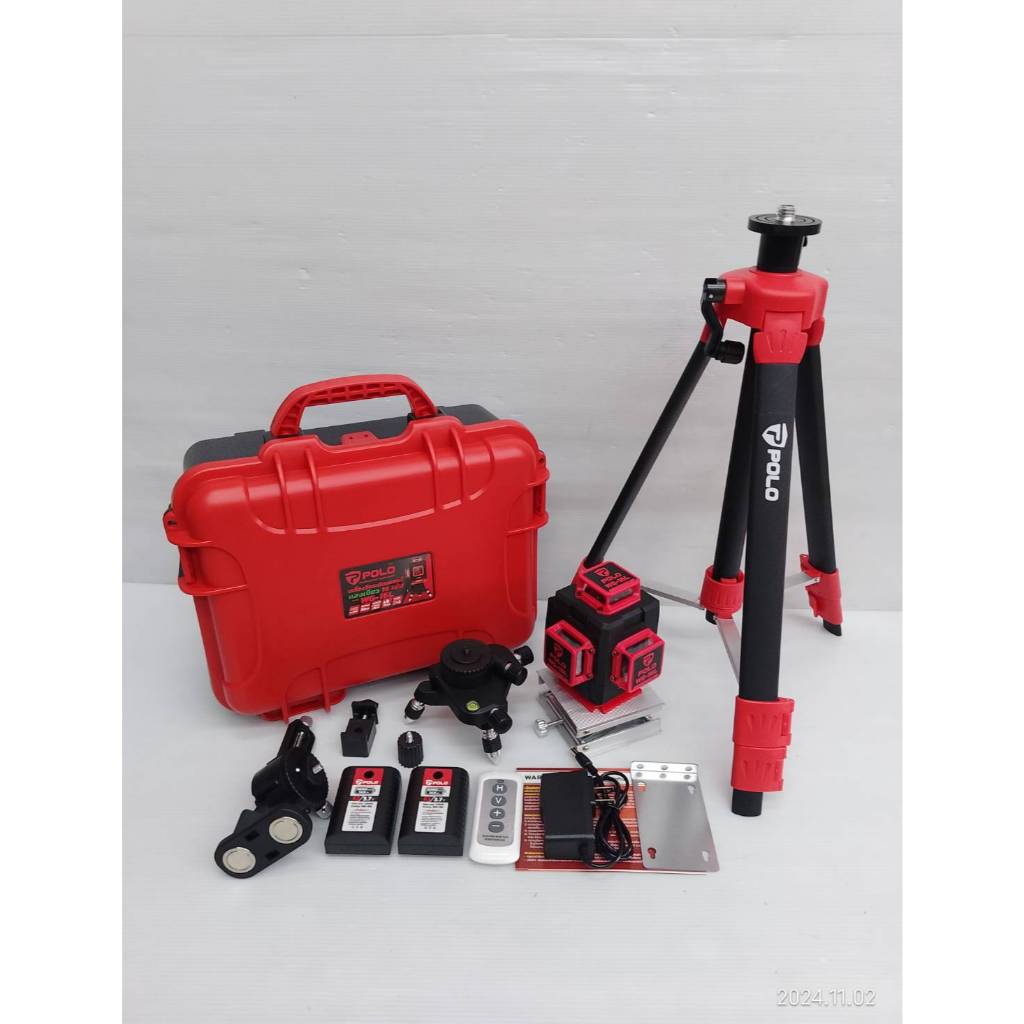 POLO เลเซอร์แสงสีเขียว 16เส้น รุ่น WG-16L / P571-3210 ( พร้อมขาตั้ง ...