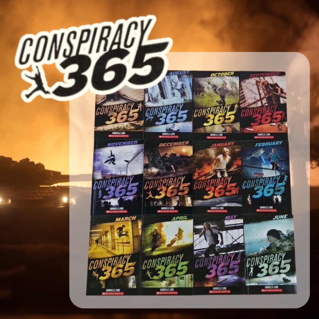 หนังสือ Conspiracy 365 (ชุด 12 เล่ม) วรรณกรรม ภาษาอังกฤษ chapter book ...