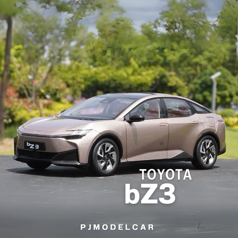 โมเดลรถเหล็ก Toyota bZ3 e-TNGA สเกล 1:18 | Shopee Thailand
