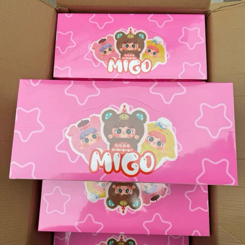 (พร้อมส่ง🇹🇭|ลด30%เหลือ1490.-🔥)(ยกกล่อง) MIGO V.3 GuiguiSuisui Blind Box ...