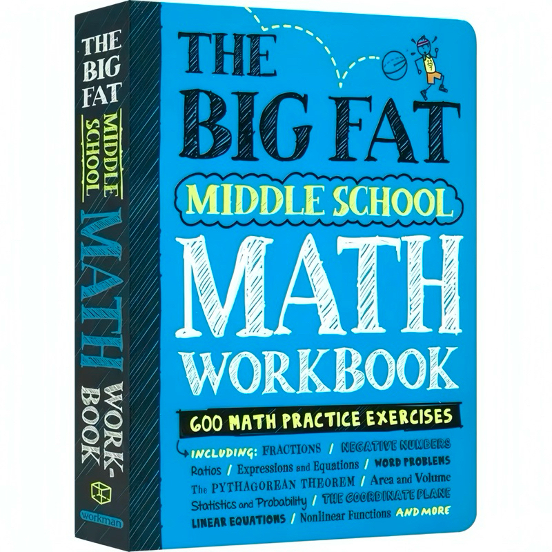 Everything You Need to Ace in One Big Fat Notebook: Middle School Math ...