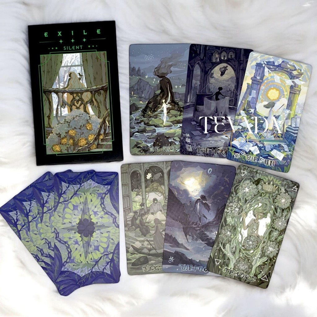 Exile Tarot SILENT Edition Limited Version ไพ่ทาโรต์ ไพ่ทาโร่ ไพ่ยิปซี ...