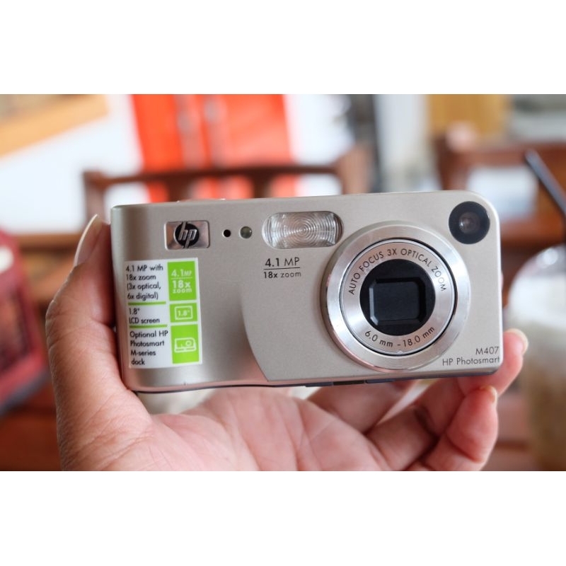 (ทักก่อน) กล้องดิจิตอล HP photosmart m407 4.1mp งานแรร์ ยุค y2k ...
