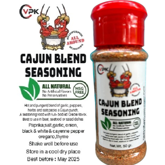 Cajun Blend Seasoning, All Round Multipurpose Seasonings Cajun ...