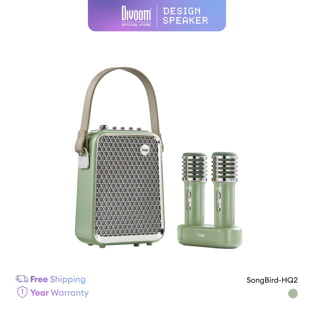 ลำโพงบลูทูธ Divoom SongBird-HQ2 | Shopee Thailand