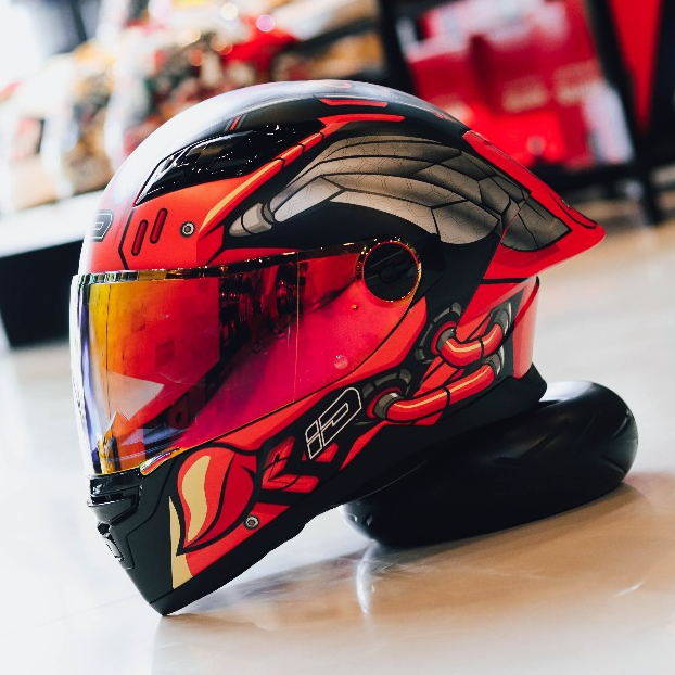 **รุ่นนี้จำเป็นต้อง +เพิ่ม 1 ไซส์** หมวกกันน็อค ID Helmet รุ่น FRT-PRO ...