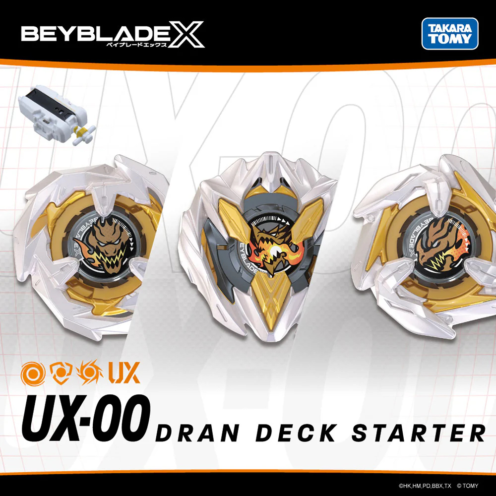 BEYBLADE X UX-00 DRAN DECK STARTER (Asia Championship Commemorative ...