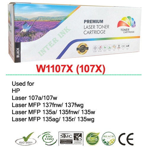 หมึกเทียบเท่า W1107X (107X) 2.5K Full Color | Shopee Thailand